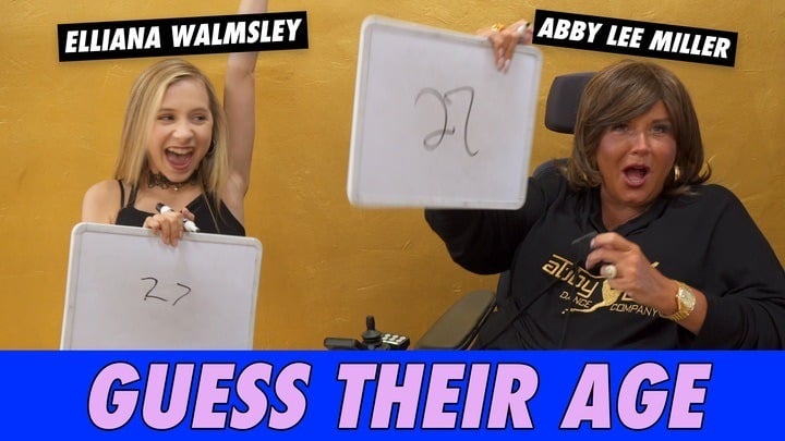 Abby Lee Miller vs. Elliana Walmsley - Guess Their Age | Famous Birthdays