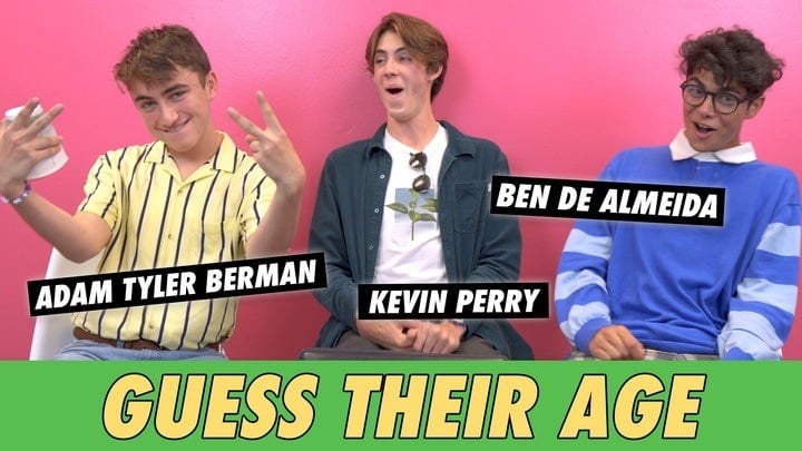 Kevin Perry, Adam Tyler Berman & Ben De Almeida - Grab The Cup | Famous Birthdays