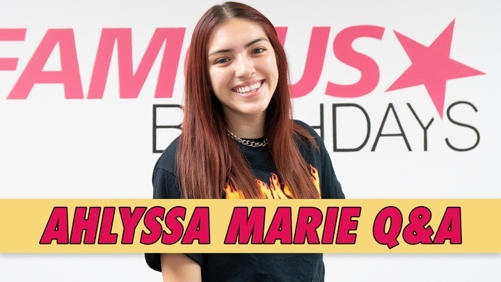 Ahlyssa Marie Q&A | Famous Birthdays