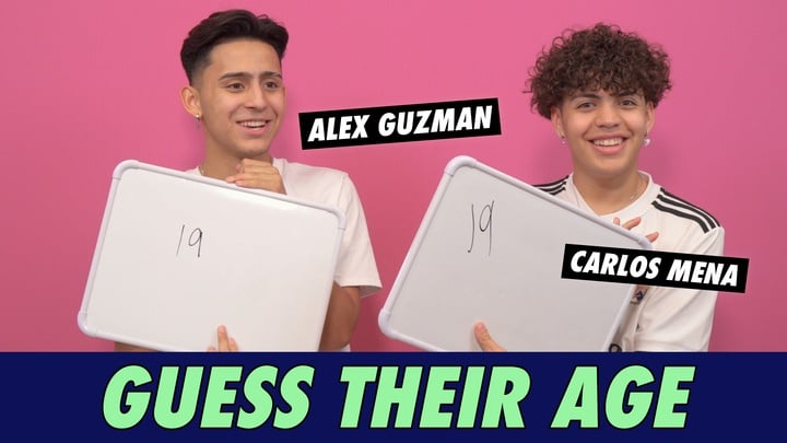 Alex Guzman vs. Carlos Mena - Guess Their Age | Famous Birthdays