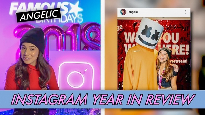 Angelic - Instagram Year in Review | Famous Birthdays