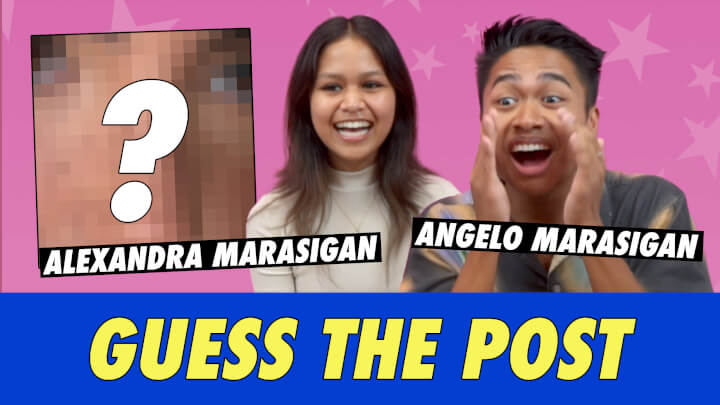 Angelo vs. Alexandra Marasigan - Guess The Post | Famous Birthdays
