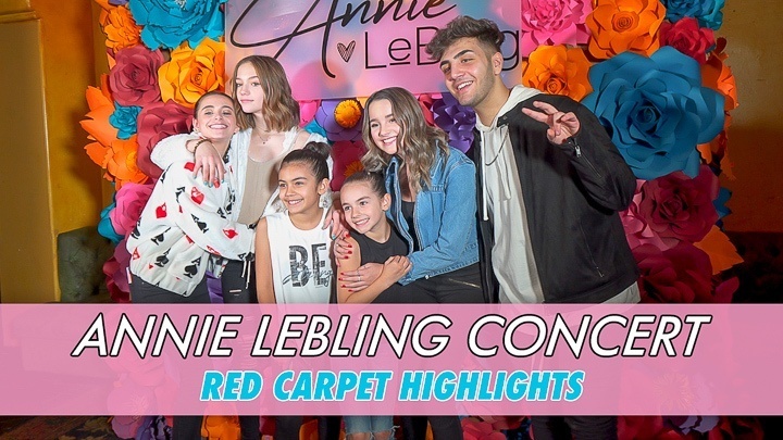 Annie LeBling Concert - Red Carpet Highlights | Famous Birthdays