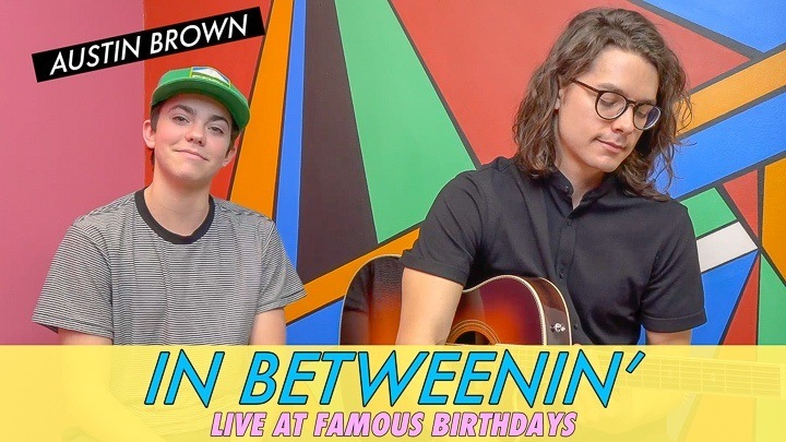 Austin Brown - In Betweenin' || Live at Famous Birthdays | Famous Birthdays