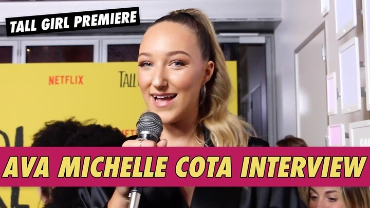 Ava Michelle Cota Interview - Tall Girl Premiere | Famous Birthdays