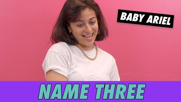 Baby Ariel - Name Three | Famous Birthdays