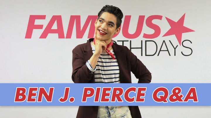 Ben J. Pierce Q&A | Famous Birthdays