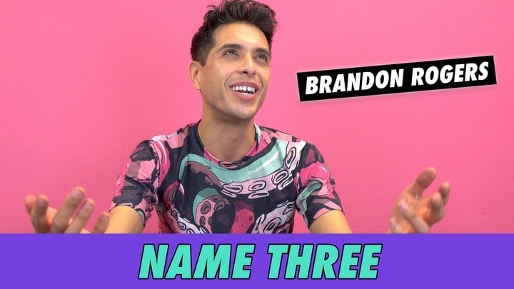 Brandon Rogers - Name Three | Famous Birthdays