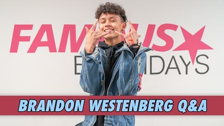 Brandon Westenberg Q&A | Famous Birthdays