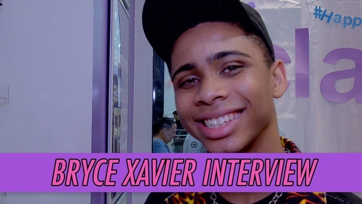 Bryce Xavier Interview - Claire's Birthday Event | Famous Birthdays