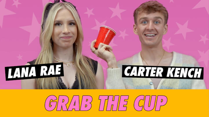 Carter Kench vs. Lana Rae: Grab The Cup | Famous Birthdays