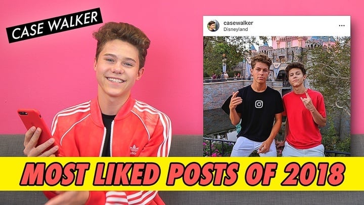 Case Walker - Most Liked Instagram Posts of 2018 | Famous Birthdays