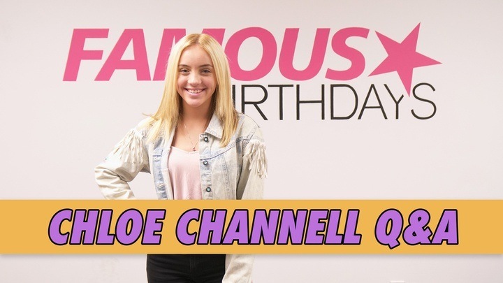 Chloe Channell Q&A | Famous Birthdays