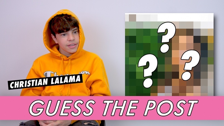 Christian Lalama - Guess The Post | Famous Birthdays