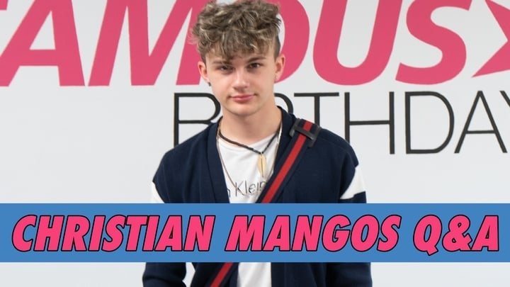 Christian Mangos Q&A | Famous Birthdays