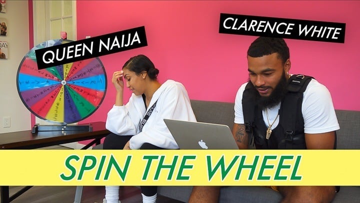 Clarence White and Queen Naija || Spin The Wheel | Famous Birthdays