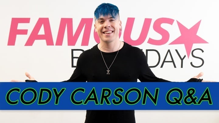 Cody Carson Q&A | Famous Birthdays