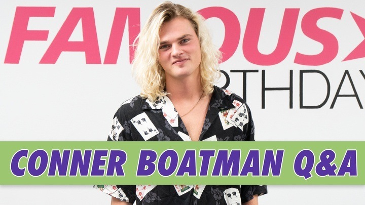 Conner Boatman Q&A | Famous Birthdays