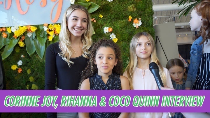 Corinne Joy, Rihanna and Coco Quinn Interview - B.Rosy Launch Event ...