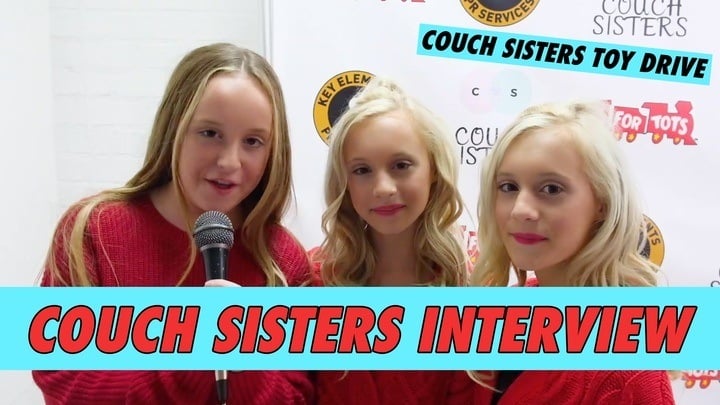 Couch Sisters Interview Ll Couch Sisters Toy Drive Famous Birthdays