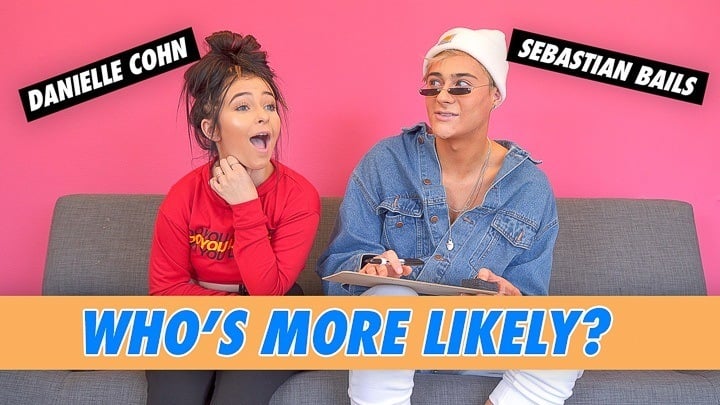 Danielle Cohn vs. Sebastian Bails - Who's More Likely | Famous Birthdays