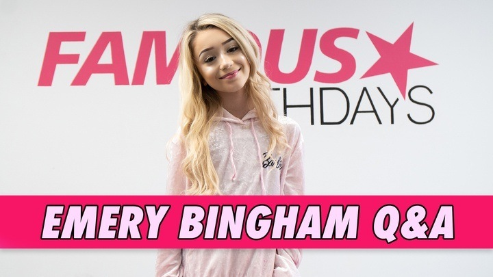 Emery Bingham Q&A (2019) | Famous Birthdays