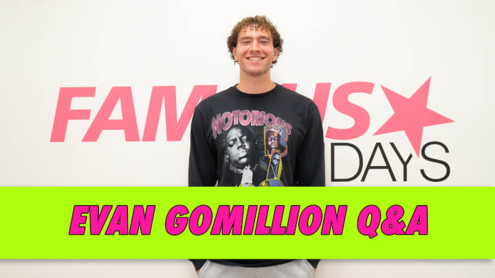 Evan Gomillion Q&A | Famous Birthdays