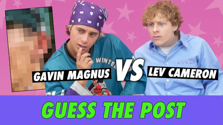 Gavin Magnus vs. Lev Cameron - Guess The Post | Famous Birthdays