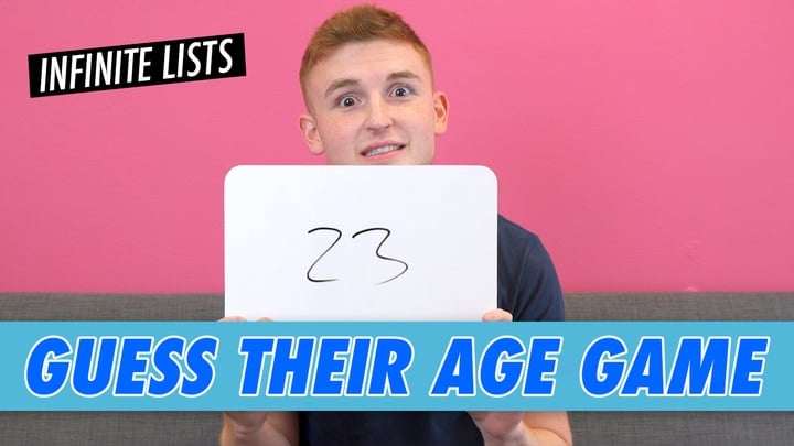 Infinite Lists: Guess Their Age Game | Famous Birthdays