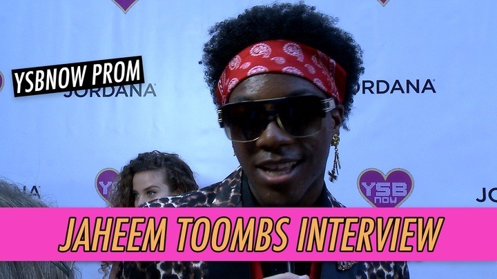 Jaheem Toombs - YSBnow Prom Interview | Famous Birthdays
