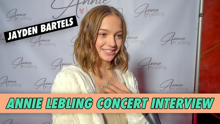 Jayden Bartels - Annie LeBling Concert Interview | Famous Birthdays