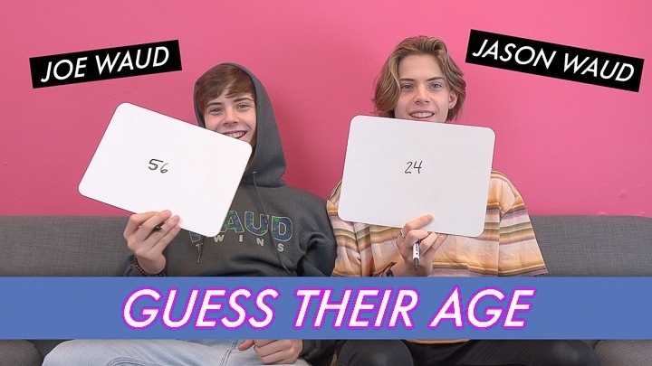 Joe Waud vs. Jason Waud - Guess Their Age | Famous Birthdays