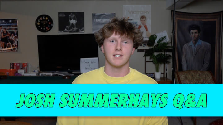 Josh Summerhays Q&A | Famous Birthdays