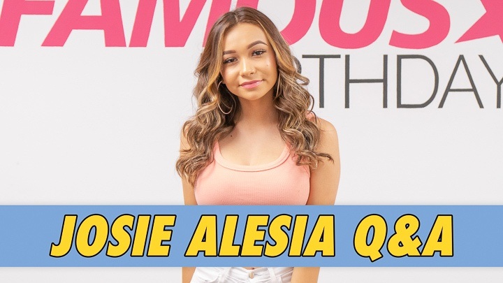 Josie Alesia Q&A | Famous Birthdays