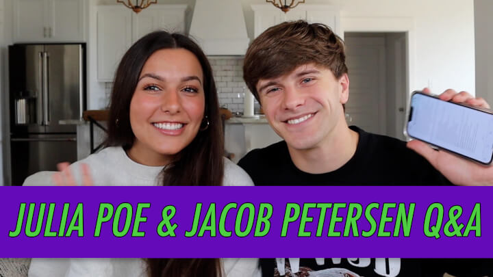 Julia Poe & Jacob Petersen Q&A | Famous Birthdays