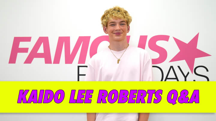 Kaido Lee Roberts Q&A | Famous Birthdays