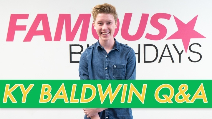 Ky Baldwin Q&A | Famous Birthdays