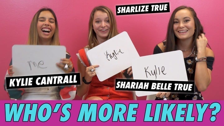 Kylie Cantrall, Sharlize True & Shariah Bell True - Who's More Likely ...