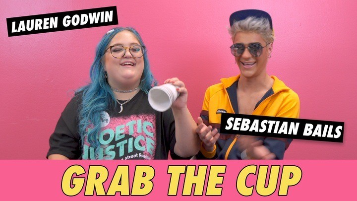 Lauren Godwin vs. Sebastian Bails - Grab The Cup | Famous Birthdays