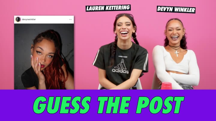 Lauren Kettering vs. Devyn Winkler - Guess The Post | Famous Birthdays