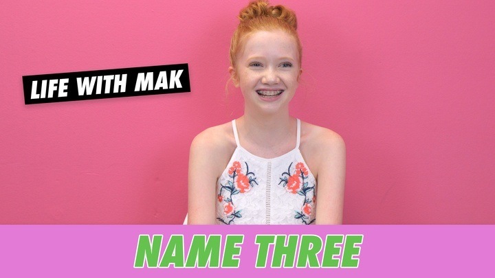 Life With MaK: Name Three | Famous Birthdays
