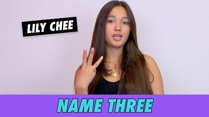 Lily Chee - Name Three | Famous Birthdays