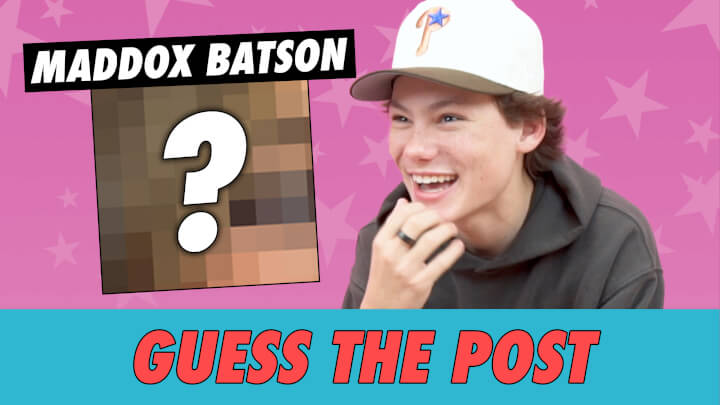Maddox Batson: Guess The Post | Famous Birthdays