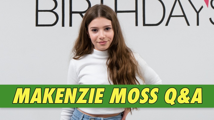 Makenzie Moss Q&A | Famous Birthdays