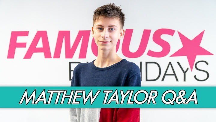 Matthew Taylor Q&A | Famous Birthdays