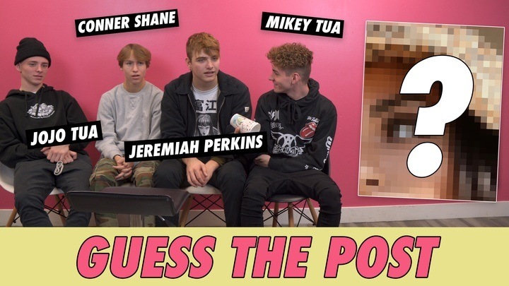 Mikey Tua, Jojo Tua, Jeremiah Perkins & Conner Shane - Guess The Post ...