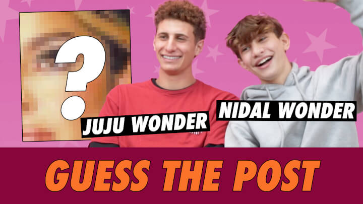 Nidal vs. Juju Wonder - Guess The Post | Famous Birthdays