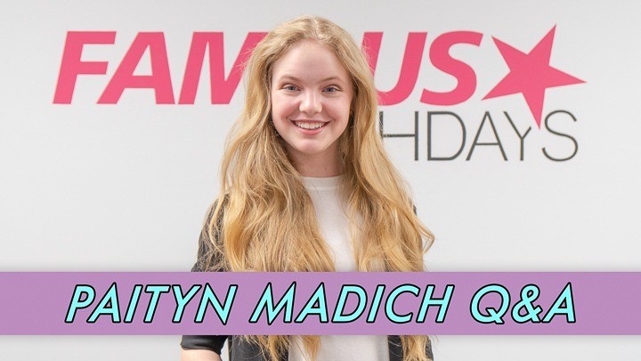 Paityn Madich Q&A (2019) | Famous Birthdays