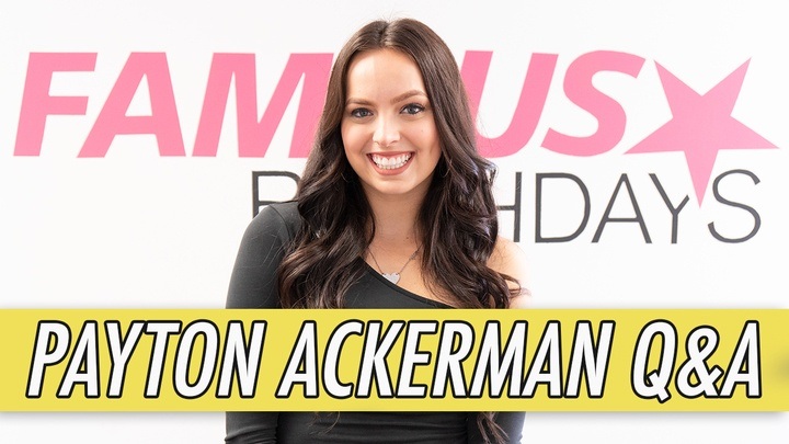 Payton Ackerman Q&A | Famous Birthdays