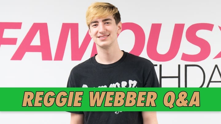 Reggie Webber Q&A | Famous Birthdays
